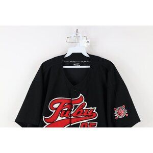 FUBU | Shirts | Vintage 9s Y2k Fubu Mens Large Spell Out Script Baggy Baseball Jersey Shirt ...